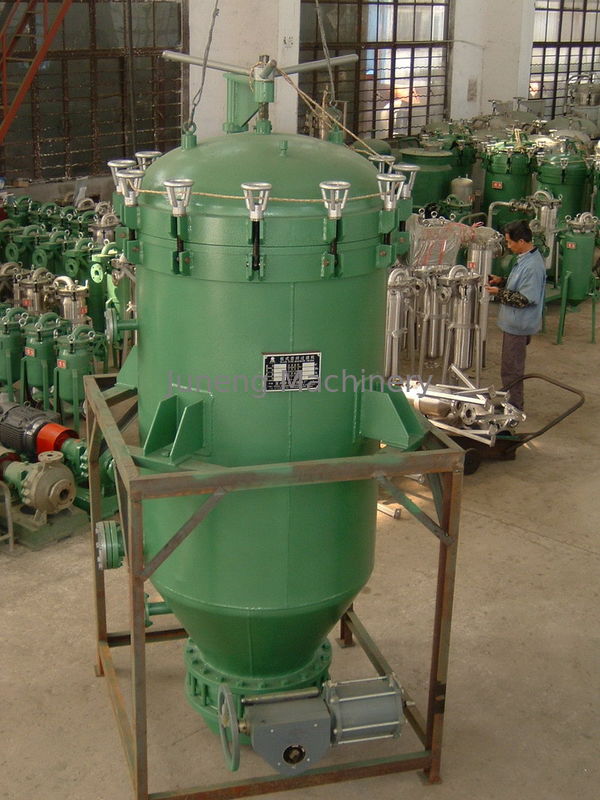 Precision Filtration Vertical Leaf Filter , Stainless Steel Vertical ...