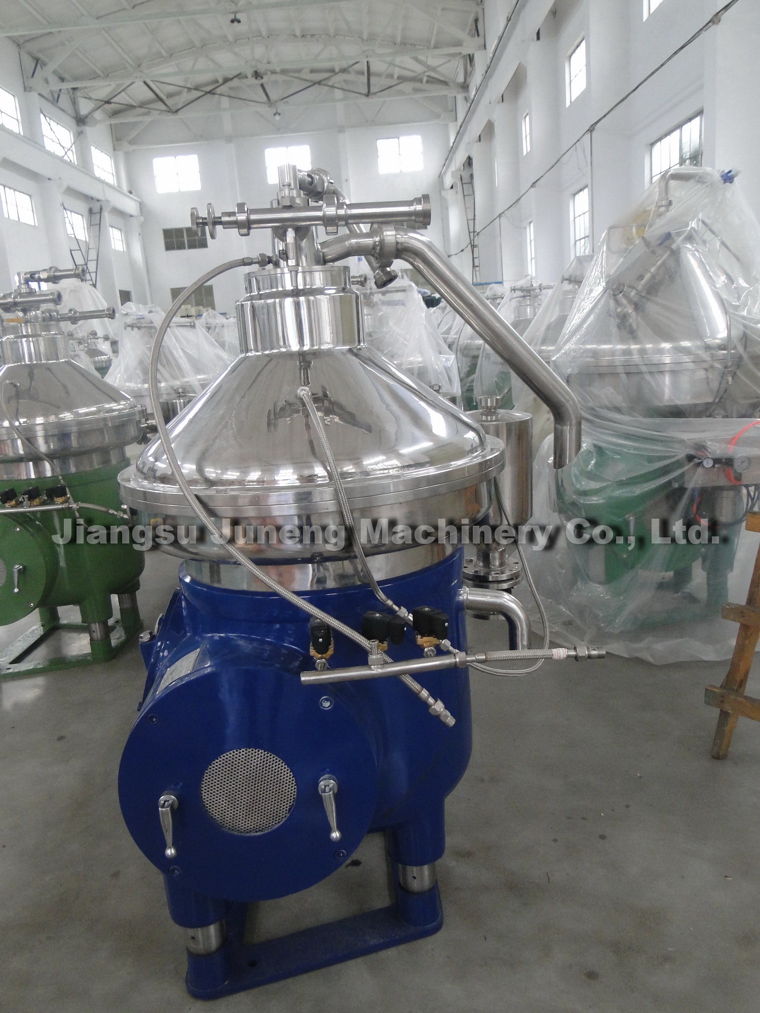 High Speed Disc Oil Separator / Centrifuge Separator For Vegetable Oils ...