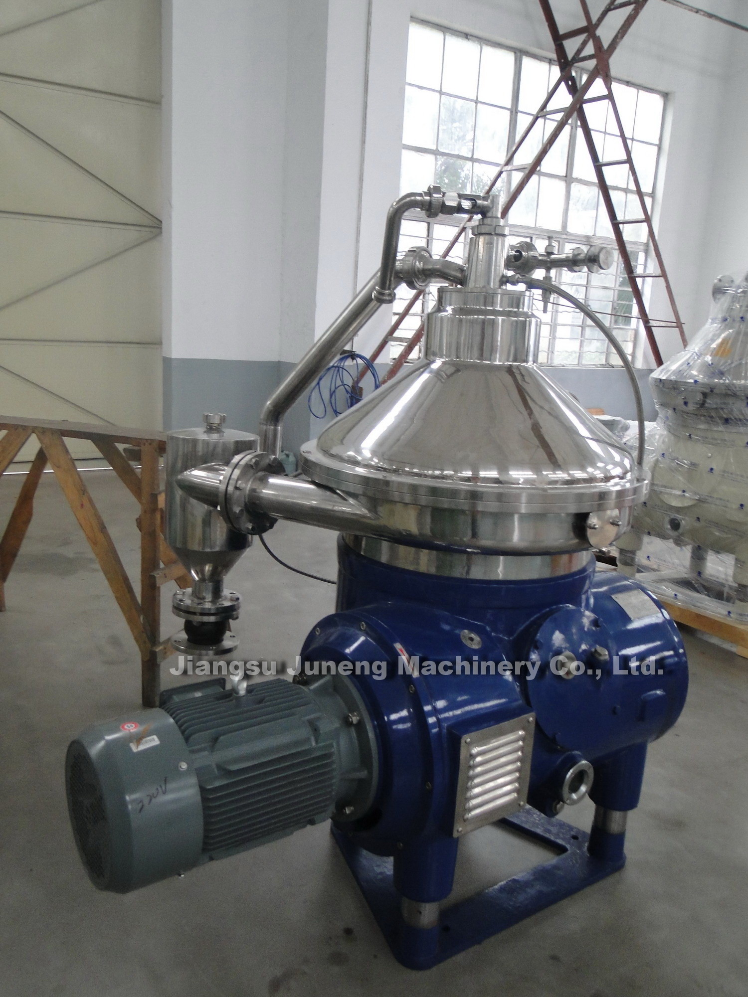 High Speed Disc Oil Separator / Centrifuge Separator For Vegetable Oils ...