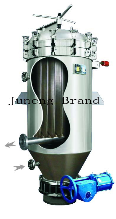 Stainless Steel Vertical Leaf Filter Pressure Filtration System For ...