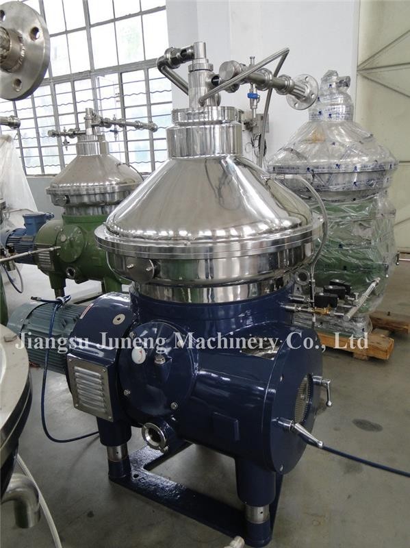 Disk Bowl Centrifuge Oil Separator , Automatic Separator Machine For ...