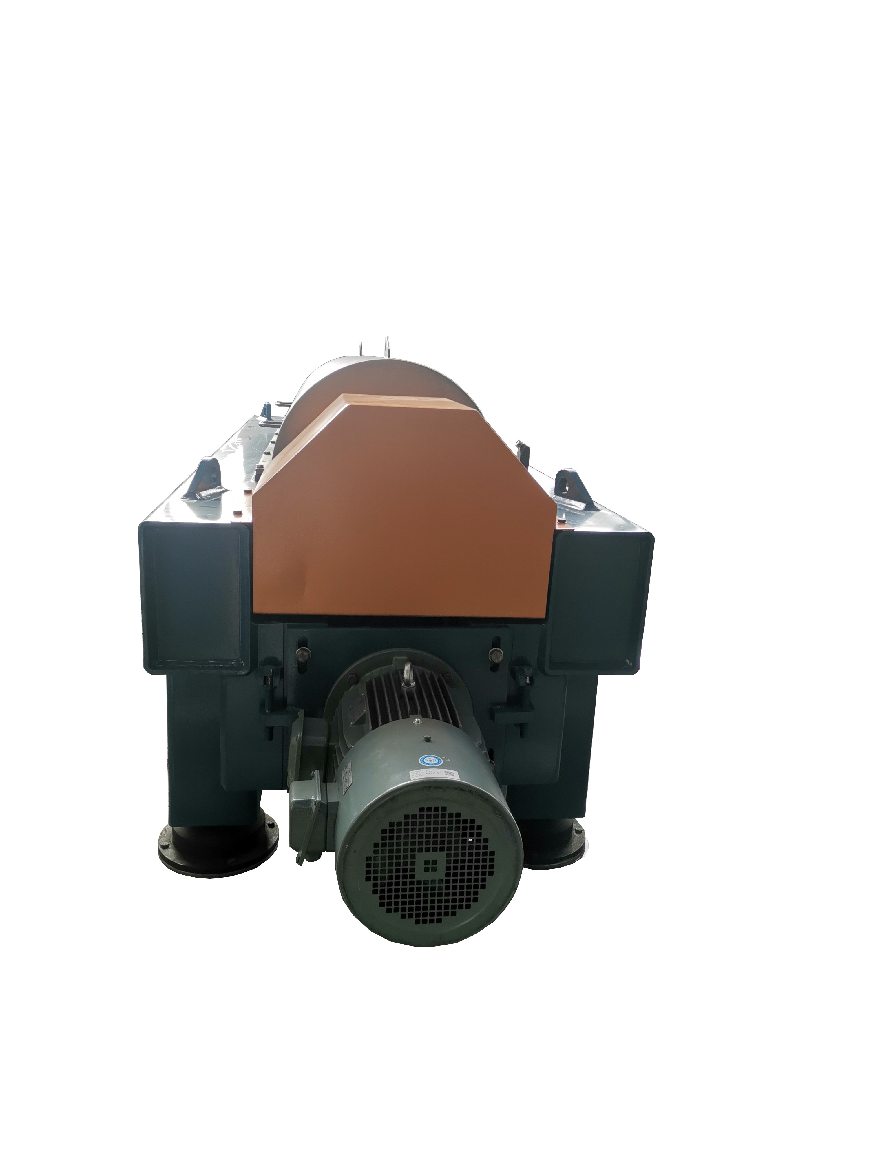 Stainless steel sludge dewatering scroll discharge decanter centrifuge