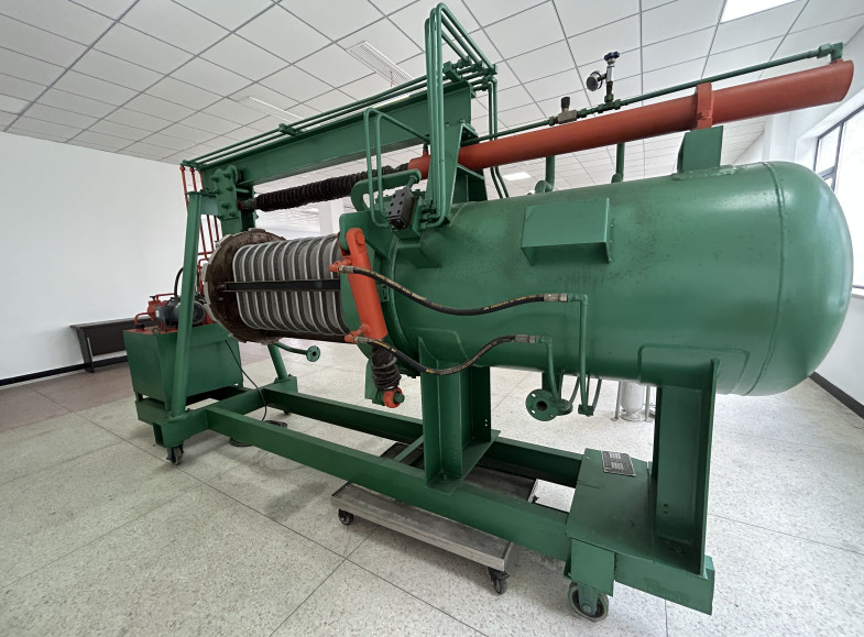 0.4Mpa Carbon Steel Horizontal Leaf Oil Bleaching Filter Automatically ...