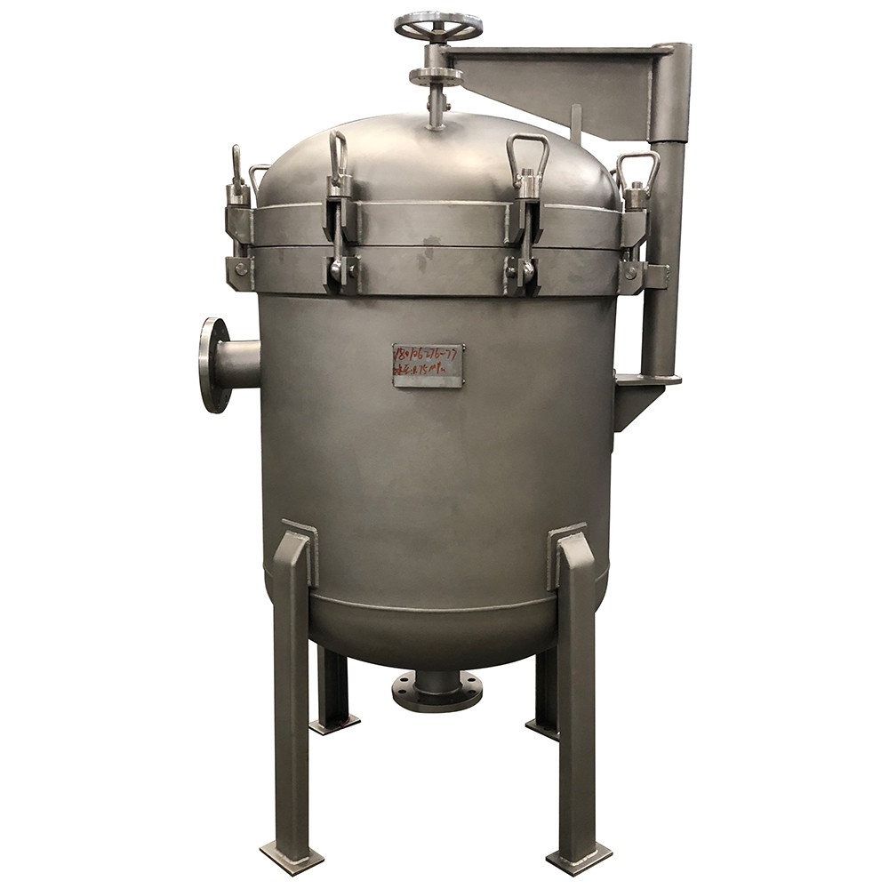 DL4P2S Stainless Steel Vertical Industrial Bag Filters With PP Filter Bag