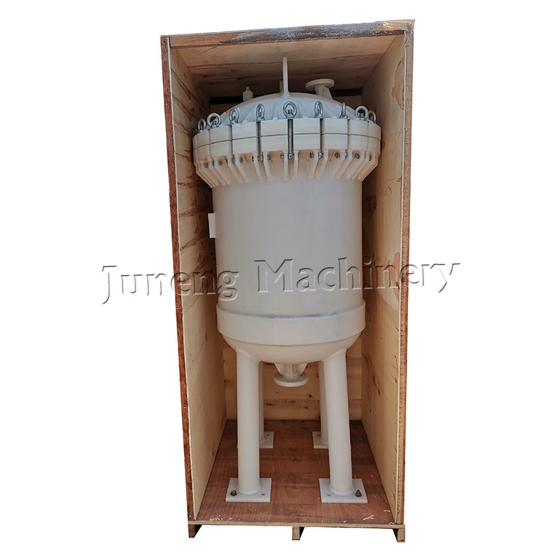 White Plastic Housing Multi Industrial Bag Filters With Nylon Filter Bag