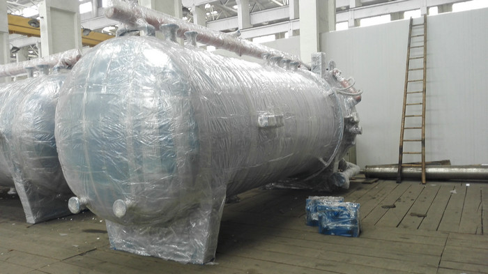 Vacuum Rotary Leaf Filter / Horizontal Leaf Filter Completely Sealed ...