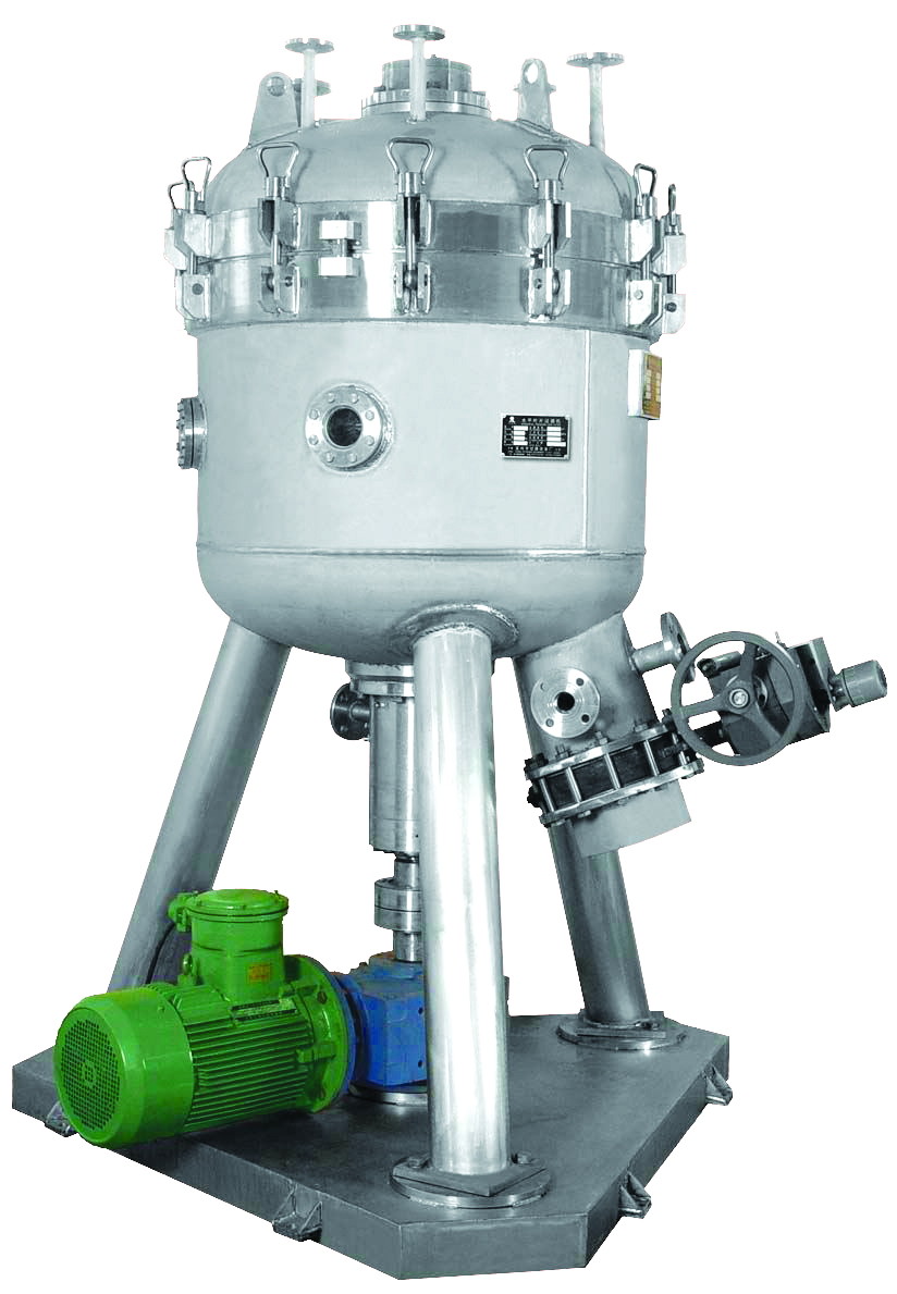 SYB Series Stainless Steel Vertical Pressure Leaf Rotary Filter Round ...