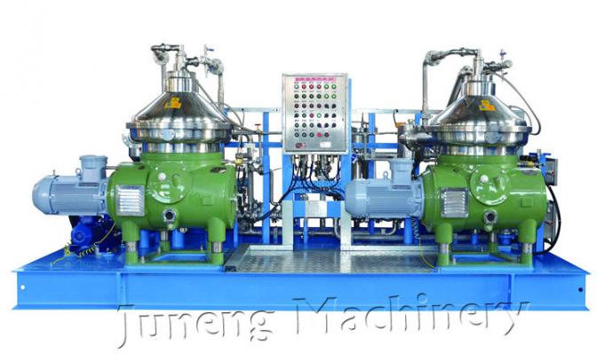 High Speed Industrial Oil Disc Separators 6600 Rpm With Ring Valve